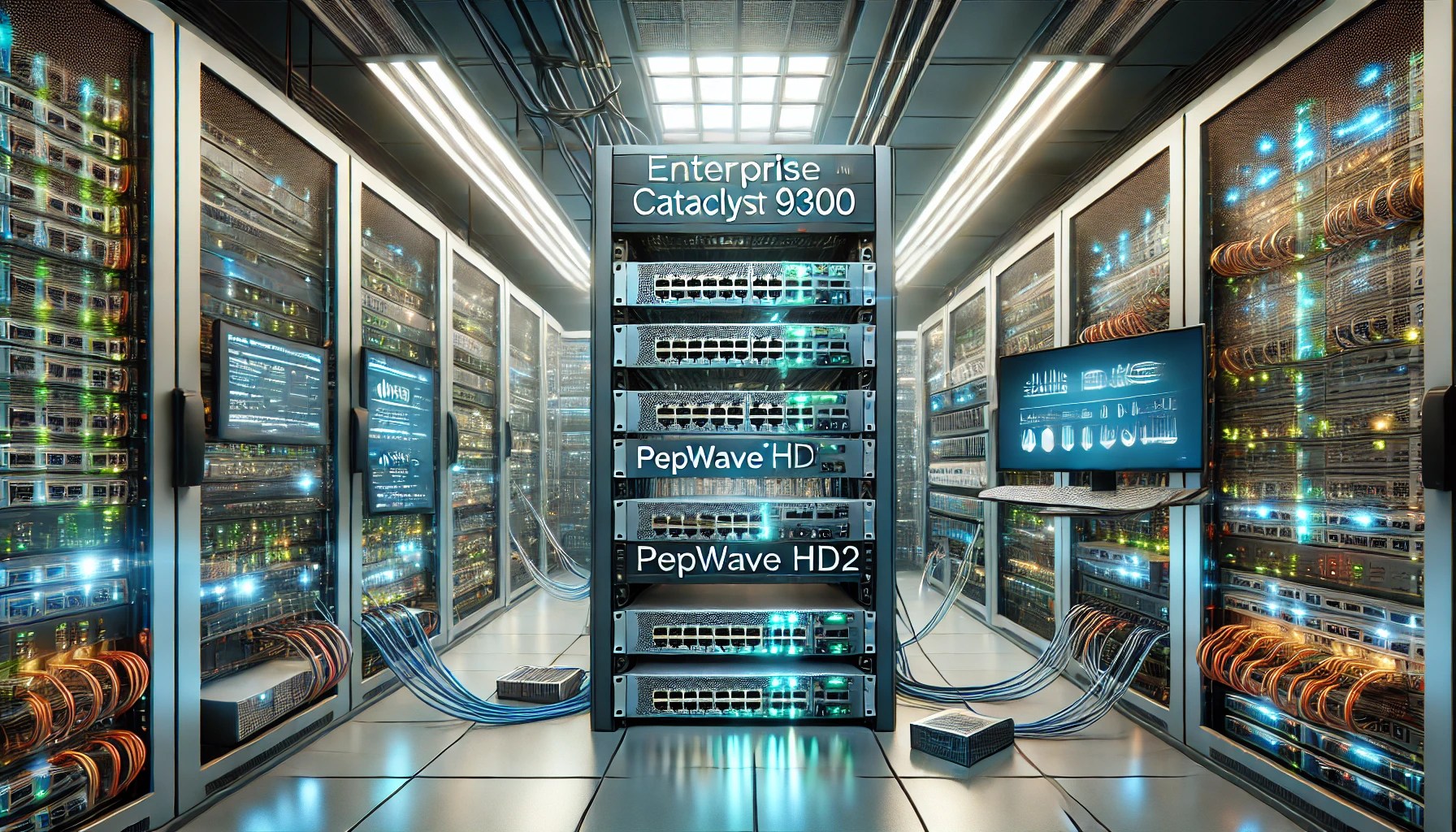 Enterprise LAN Upgrade with Cisco Catalyst 9300, Pepwave HD2, and Peplink Balance 305 – Network ...