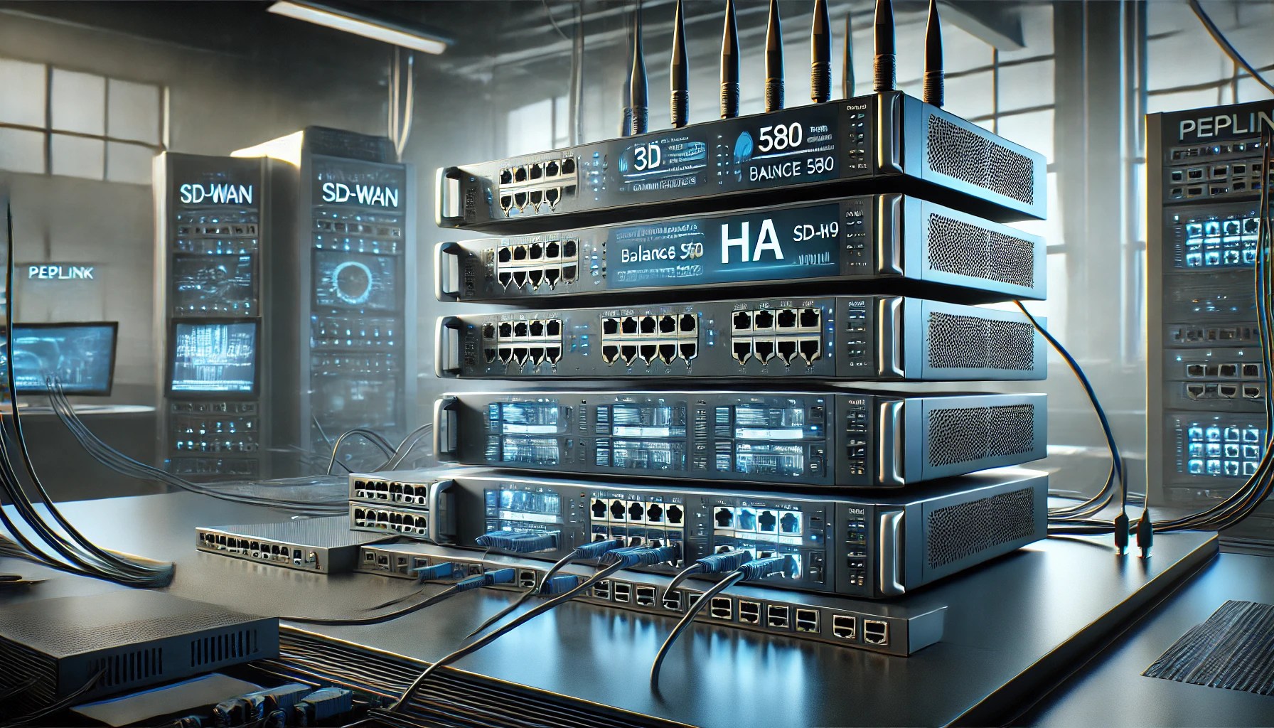 High Availability Peplink SD-WAN Implementation with Balance 580 ...